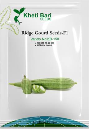 Khetibari Ridge Gourd, 10 gm, KB 150 Seed Price in India - Buy ...