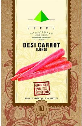 CYBEXIS Long Desi Red Carrot Seeds 4000 Seeds Seed Price in India - Buy ...