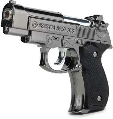 First Dot Real Look Gun Design Beretta Gun Shaped Pocket Size lighter ...