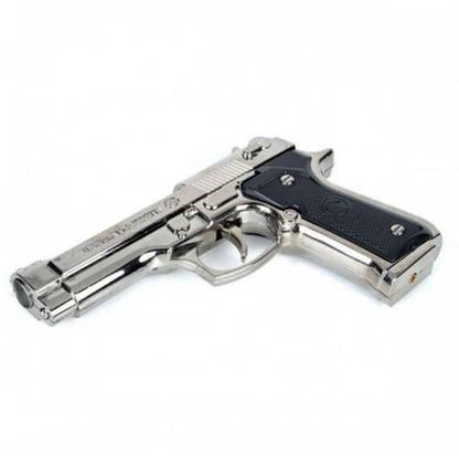 Ala Flame FIRST QUALITY 9mm SMALL PISTOL Pocket Lighter (WITH STAND ...