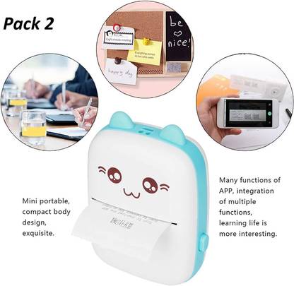 Kreativ Tadkaa Portable Mini Thermal Printer Wireless Inkless Bluetooth ...