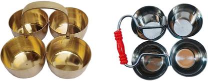 oramsa Pure Brass Choupala | Brass Chopala | Brass Chokra | Brass ...