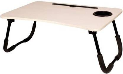 TekCraft Laptop+Study Table for Students Wood Portable Table with Irons ...