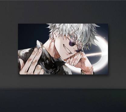 JUJUTSU KAISEN I GOJO SATORU I 300 GSM POSTER I A3 FRAME 3D Poster ...