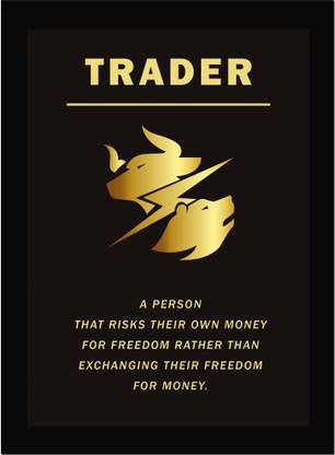 TRADER - Inspirational Quotes, Poster, Trading, Stock Market ...