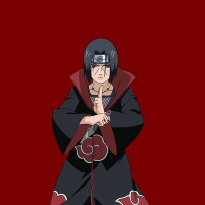 Itachi Uchiha Anime Character Hd Matte Finish Poster Paper Print ...