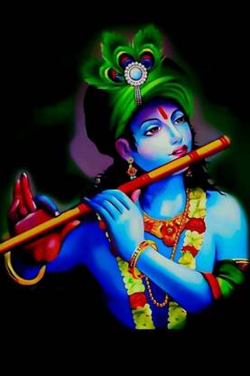 Bal Krishna, Lord Krishna Poster | Radha-Krishna,Laddu Gopal Hindu God ...