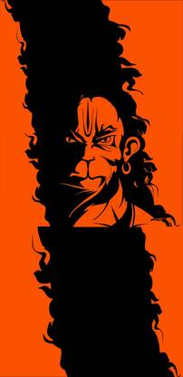 Lord Hanuman Hd Matte Finish Poster Paper Print - Animation & Cartoons ...