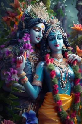 Bal Krishna, Lord Krishna Poster | Radha-Krishna,Laddu Gopal Hindu God ...