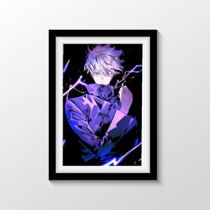 GOJO SATORU JUJUTSU KAISEN FRAMED POSTER| A4 SIZE FRAME|ROCKERY FRAMES ...