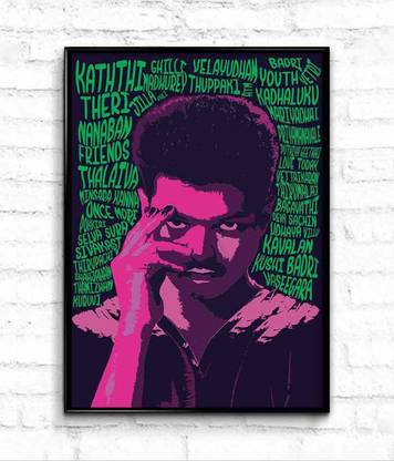 Ilayathalapathy Vijay Fan Poster Photographic Paper - Movies posters in ...