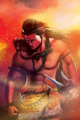 Shiv ji Poster Shiv Parvati,Mahadev,Mahakal,Bholenath,Lord Shiva, Hindu ...