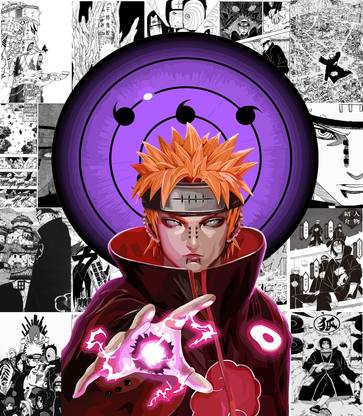 Set of 20 pain wall collage kit 300 GSM Poster anime poster naruto wall ...