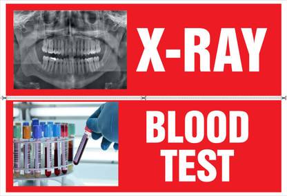 Poster Doctor Medical X Ray & Blood Test Sticker sl-9677 (Wall Poster ...