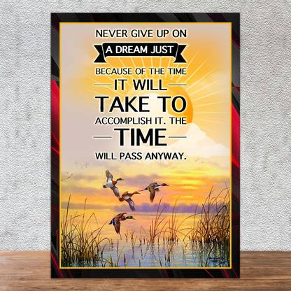 Poster Inspirational Motivational Quotes Time sl-4713 (Wall Poster ...