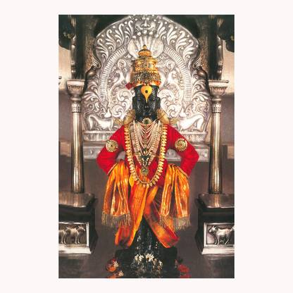 Vitthal Poster | Vitthal Rukmini Poster Sparkle Coated Self Adhesive ...