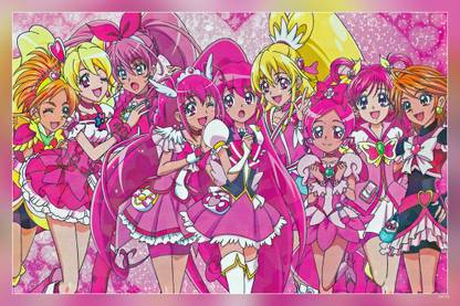 Precure Pretty Cure Anime Series Hd Matte Finish Poster Paper Print ...