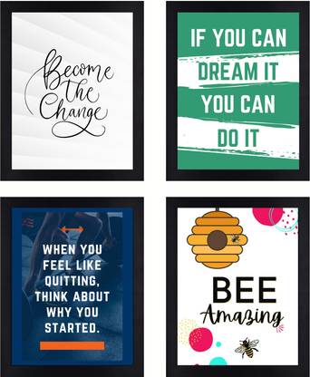 Motivational Quotes Paper Print - Quotes & Motivation posters in India ...