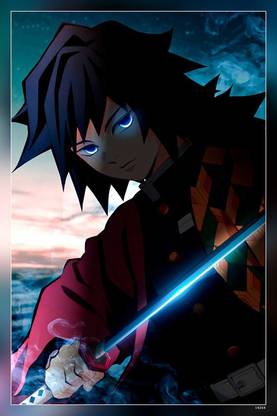 Giyu Tomioka Demon Slayer Hashira Kimetsu No Yaiba Pillar Of Water ...