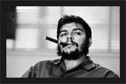 Che Guevara Motivational Poster with A4 Size Frame F-232 Paper Print ...