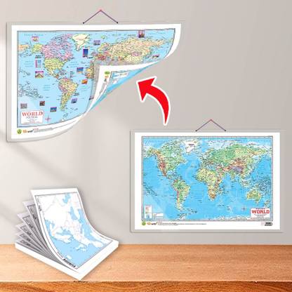 SMALL - 100 EUROPE POLITICAL OUTLINE MAP FOR SCHOOL and 2 IN 1 WORLD ...