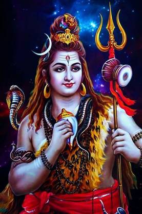 Shiv ji Poster Shiv Parvati,Mahadev,Mahakal,Bholenath,Lord Shiva, Hindu ...
