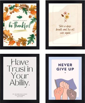 Motivational Quotes Paper Print - Quotes & Motivation, Educational, Art ...