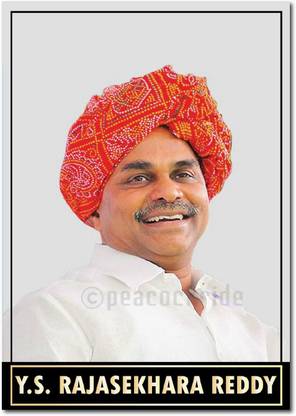 Y. S. Rajasekhara Reddy I YSR Congress I Wall Poster A3 Fine Art Print ...