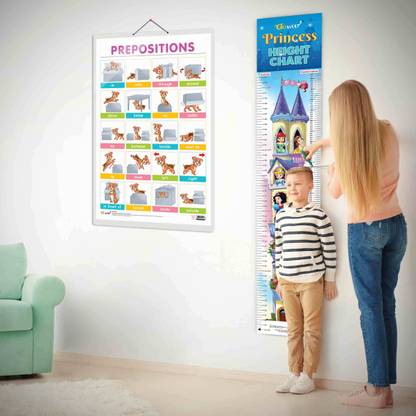 PREPOSITIONS CHART and PRINCESS HEIGHT CHART | Set of 2 charts | 1 ...
