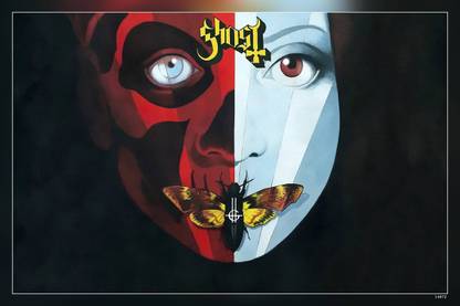 Ghost Rock Band X Matte Finish Poster P-14072 Paper Print - Animation ...