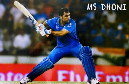 MS DHONI WALL POSTER Paper Print - Sports posters in India - Buy art ...