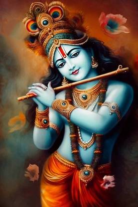 Bal Krishna, Lord Krishna Poster | Radha-Krishna,Laddu Gopal Hindu God ...