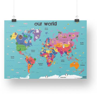 World map country and capitals map- Learning |for kids Room ,study 3D ...