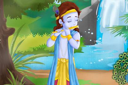 Bal Krishna, Lord Krishna Poster | Radha-Krishna,Laddu Gopal Hindu God ...