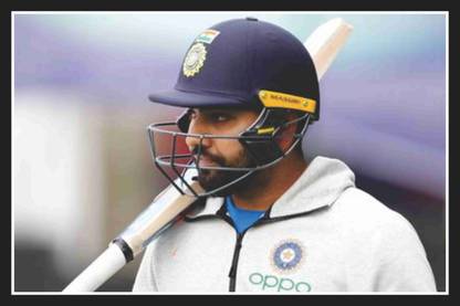 ROHIT SHARMA Multi Colour Waterproof Vinyl Sticker Multicolor Wall ...