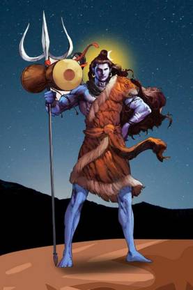 Shiv ji Poster Shiv Parvati,Mahadev,Mahakal,Bholenath,Lord Shiva, Hindu ...