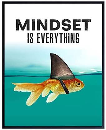 Click image to open expanded view Mindset is Everything - Motivational ...
