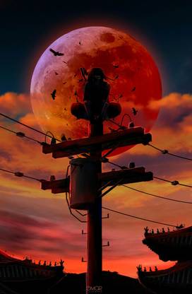 Itachi Uchiha Anime Character Hd Matte Finish Poster Paper Print ...