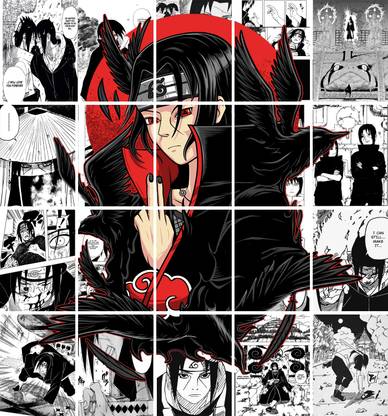 Unlock Itachi's Legacy: 20 Manga Collage Posters - Create a Stunning ...