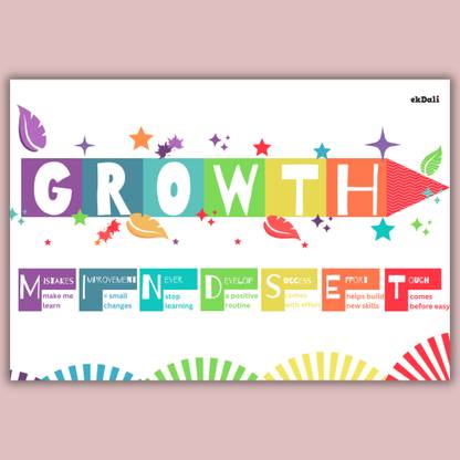 Be a Learning Hero: Growth Mindset for Kids Paper Print - Quotes ...