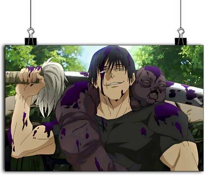 Jujutsu Kaisen Toji Fushiguro Attitude Poster | Toji Wall Poster For ...