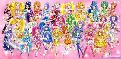 Precure Pretty Cure Anime Series hd Matte Finish Poster Print Paper ...