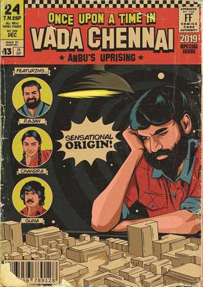 Vada Chennai Comics Poster Photographic Paper - Movies posters in India ...