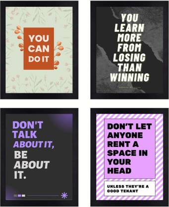 Motivational Quotes Paper Print - Quotes & Motivation posters in India ...