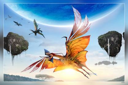 Great Leonopteryx Toruk Makto Avatar Matte Finish Poster Paper Print ...