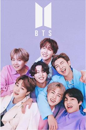 BTS Poster | BTS Boys Group Poster | 350GSM | Paper Print - Music ...