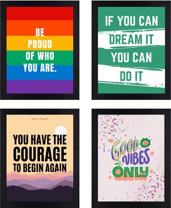 Motivational Quotes Paper Print - Quotes & Motivation posters in India ...