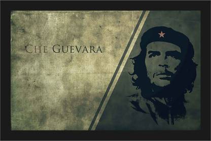 Che Guevara Motivational Poster with A4 Size Frame F-214 Paper Print ...