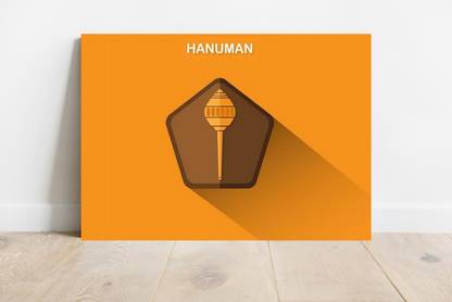 Hanuman Ji poster for home decor A4 Size ,Lord Hanuman Religious ...