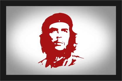 Che Guevara Motivational Poster with A4 Size Frame F-237 Paper Print ...